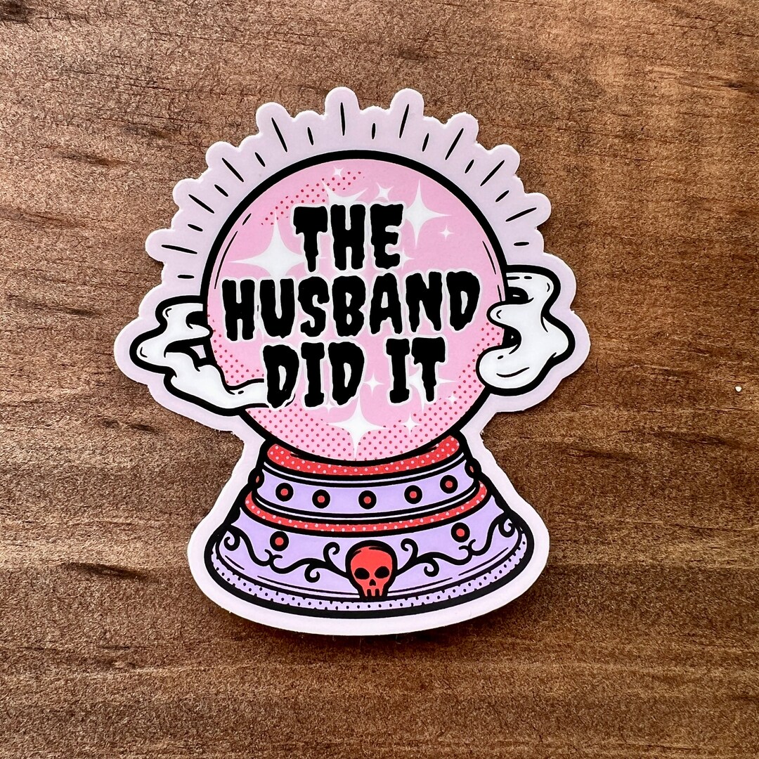 True Crime Sticker, Murder Stickers, Crime Lover, Gift for Wife, Gift ...