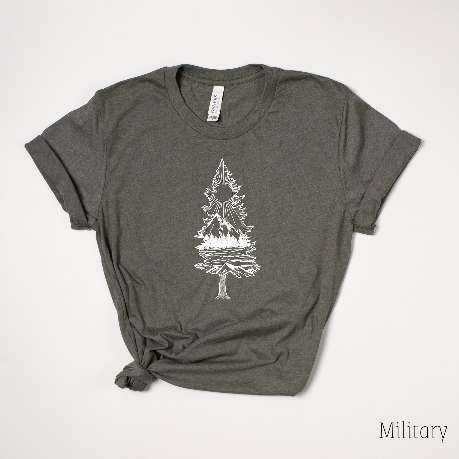 Pine Tree Shirt, Forest Shirt, Nature T Shirt, Camping Shirt, Mountains ...