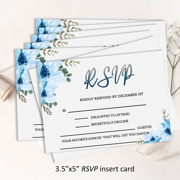 Rsvp Card Wedding - Etsy
