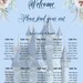Editable WEDDING SEATING CHART, Cinderella Castle Theme,18"x24 ...