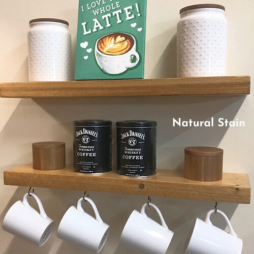 Coffee Bar Shelf - Etsy