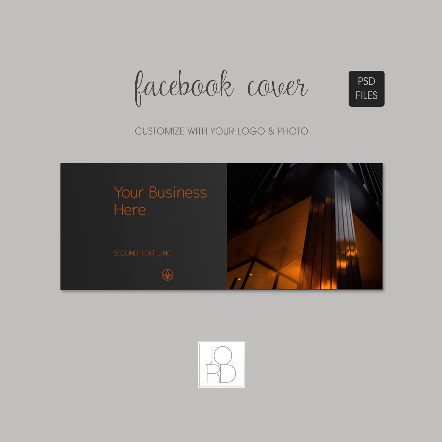 Facebook Cover & Profile Design Template - Etsy