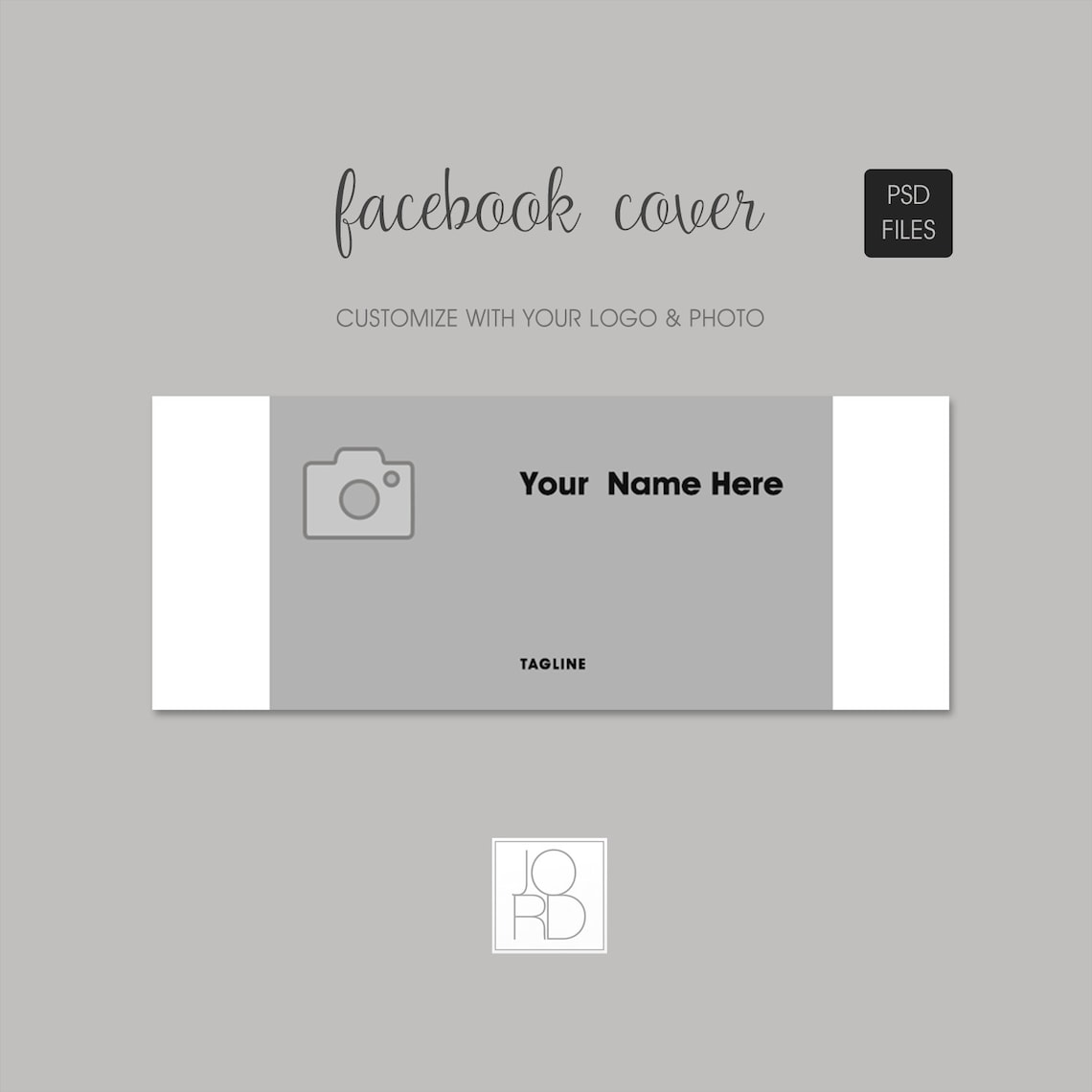 Facebook Cover & Profile Blank Template - Etsy