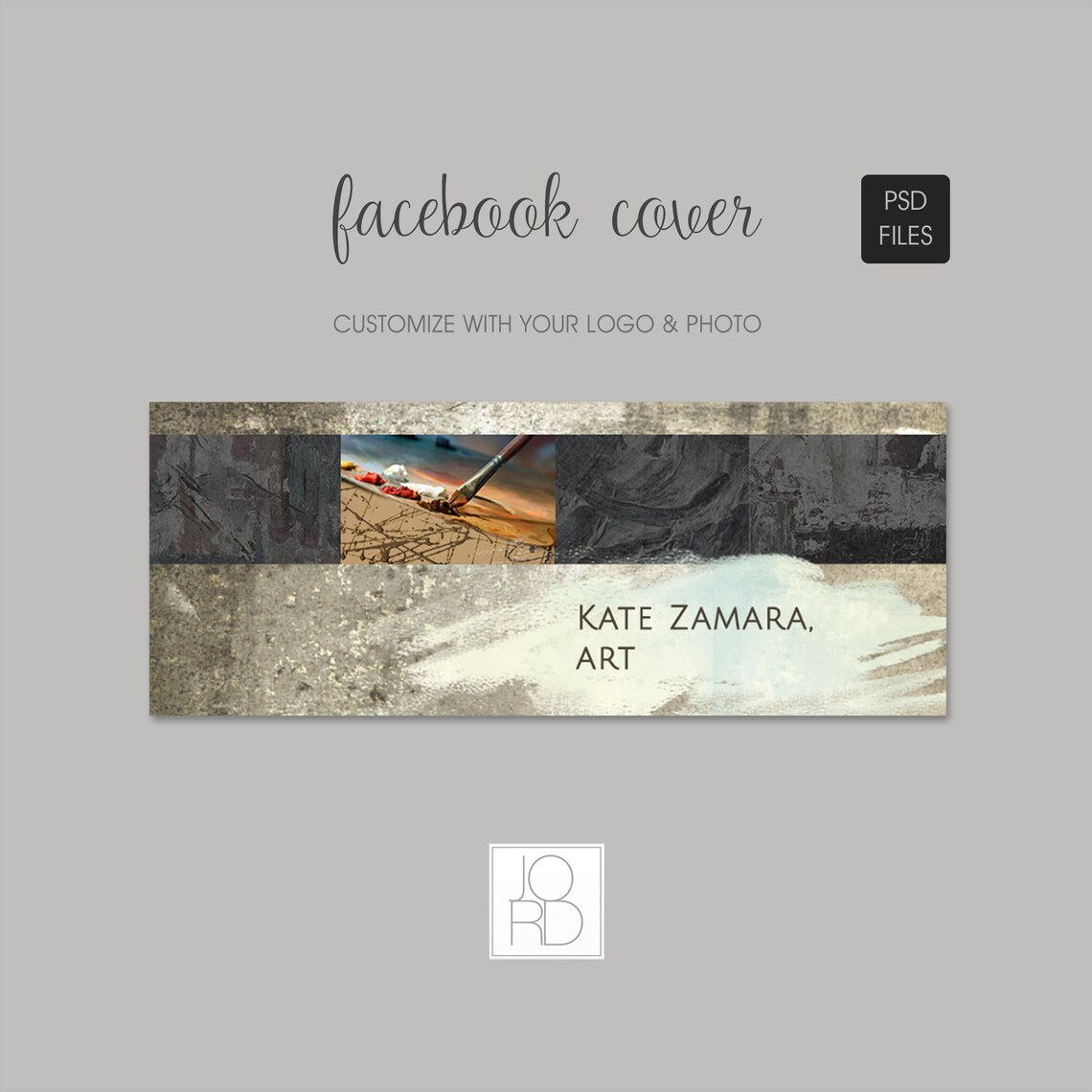 Facebook Cover & Profile Design Template - Artist - Etsy