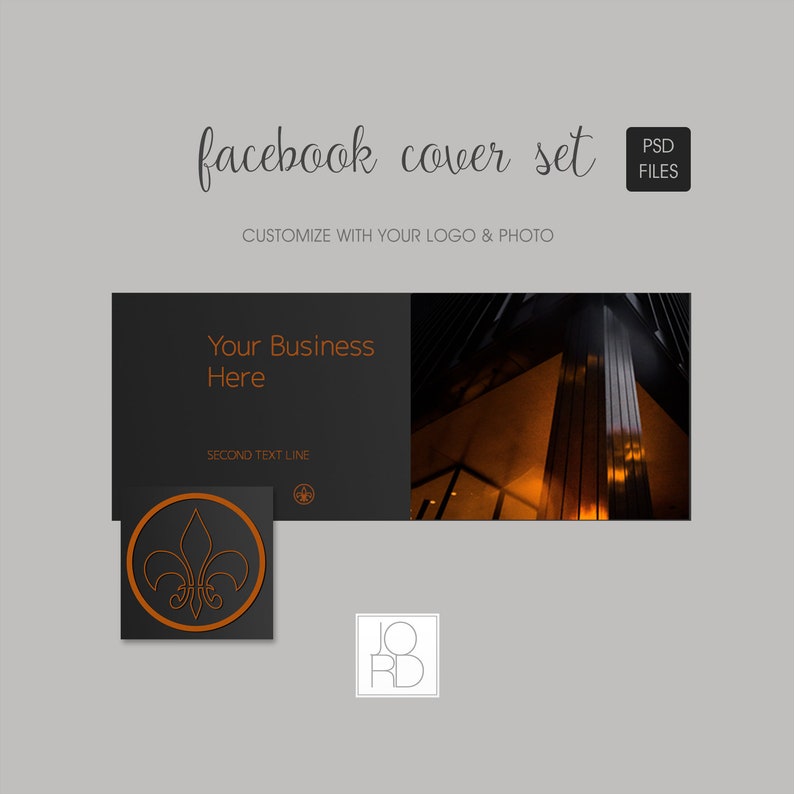 Facebook Cover & Profile Design Template - Etsy
