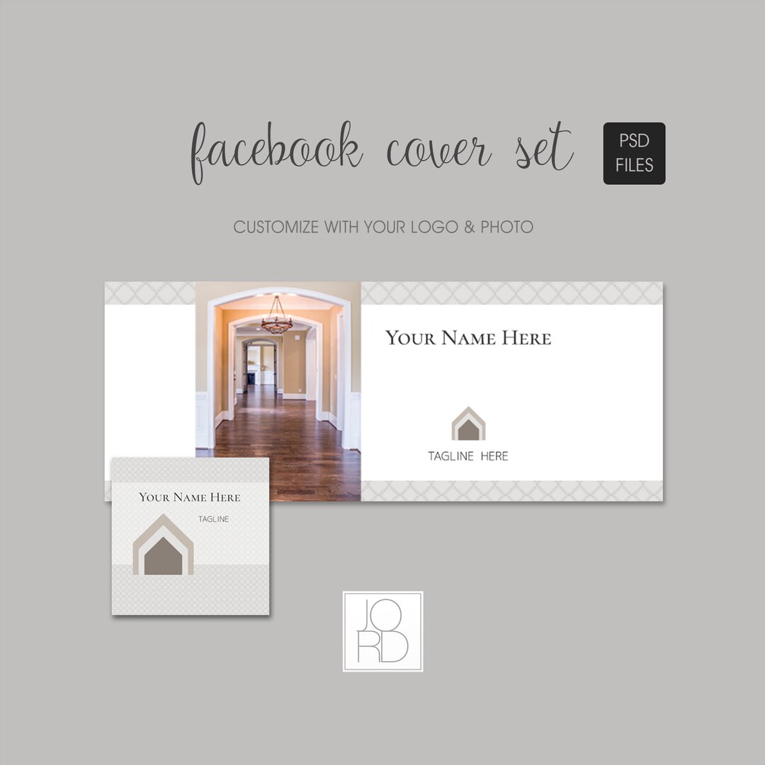 Facebook Cover & Profile Design Template - Etsy