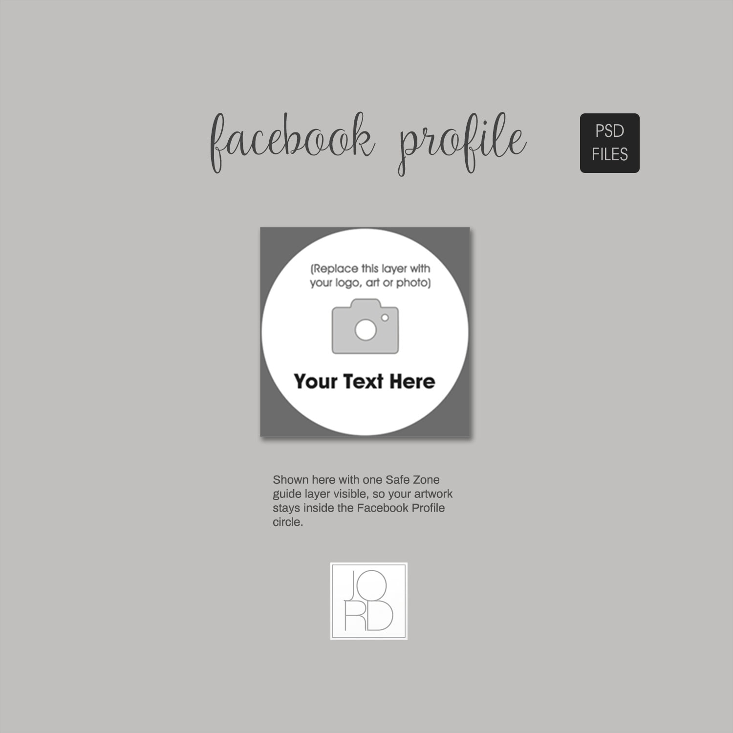 Facebook Profile Template Blank - Etsy