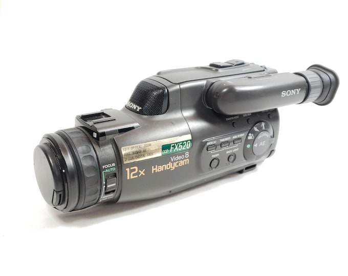 Sony CCD-FX520 Handycam Video 8 Video Camera Recorder With 6x Optical ...