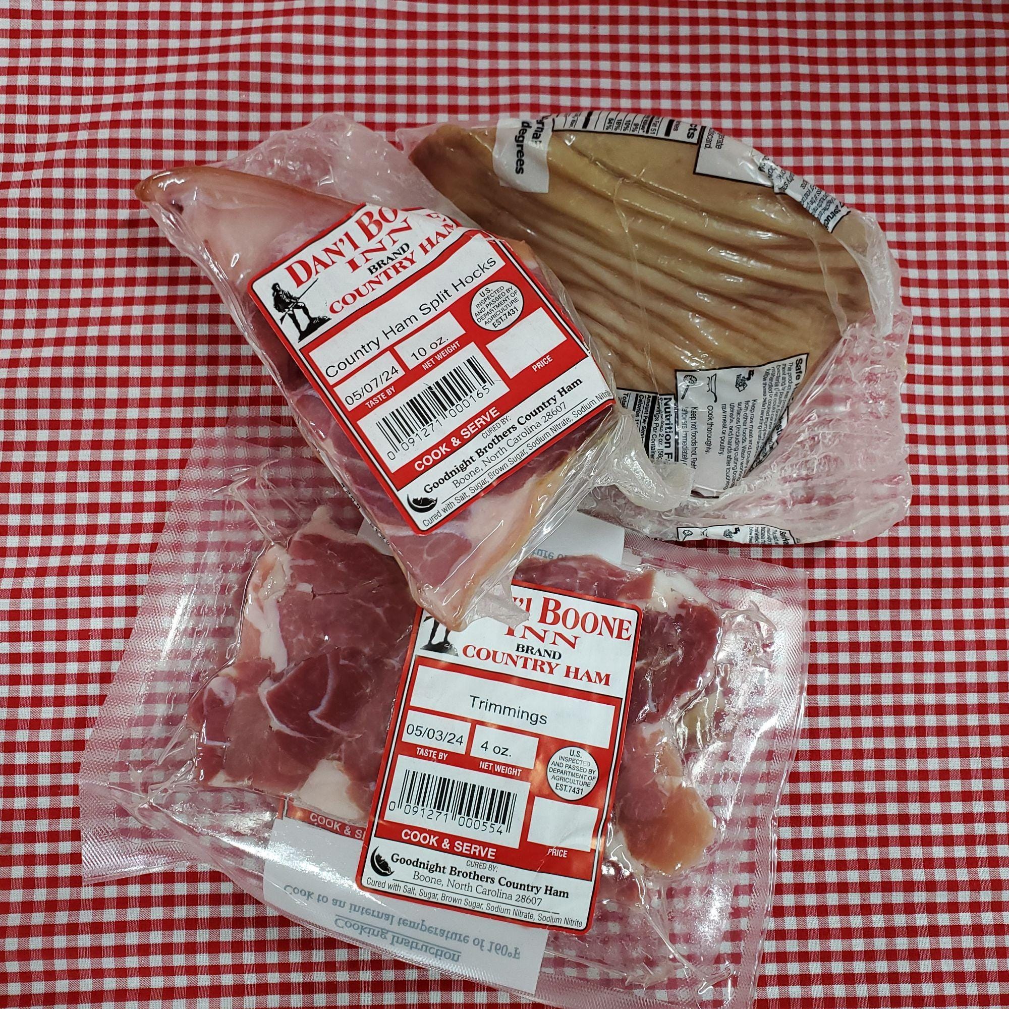 Country Ham Pinto Cornbread Meal Kit Hocks Trimmings Beans - Etsy