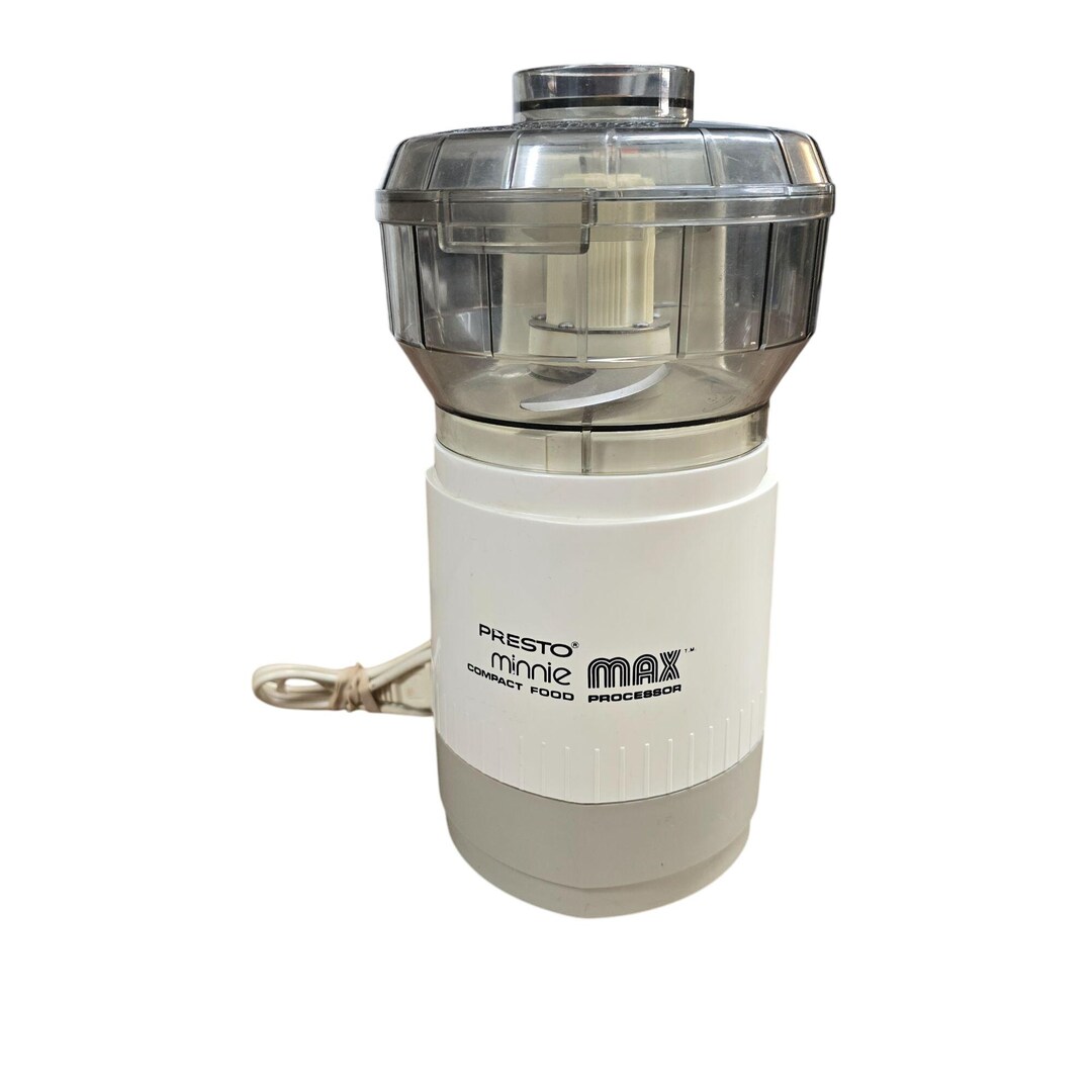 Presto Mini Max Compact Food Processor Model 0290002 - Etsy