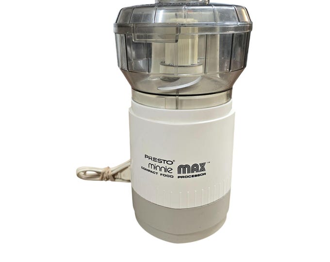Presto Mini Max Compact Food Processor Model 0290002 - Etsy