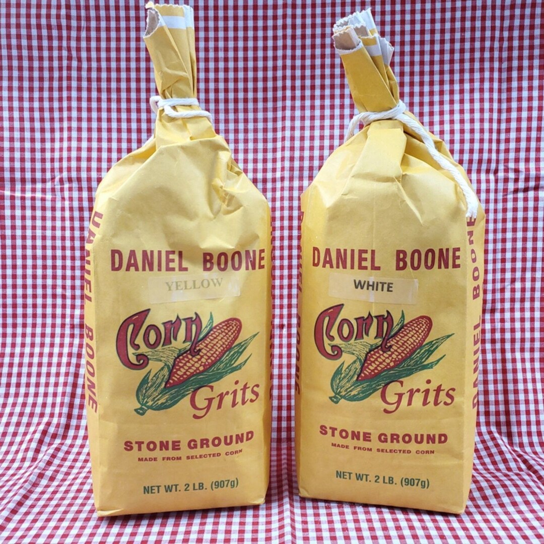 Daniel Boone White & Yellow Fresh Stone Coarse Ground Corn Grits 2 2 Lb ...