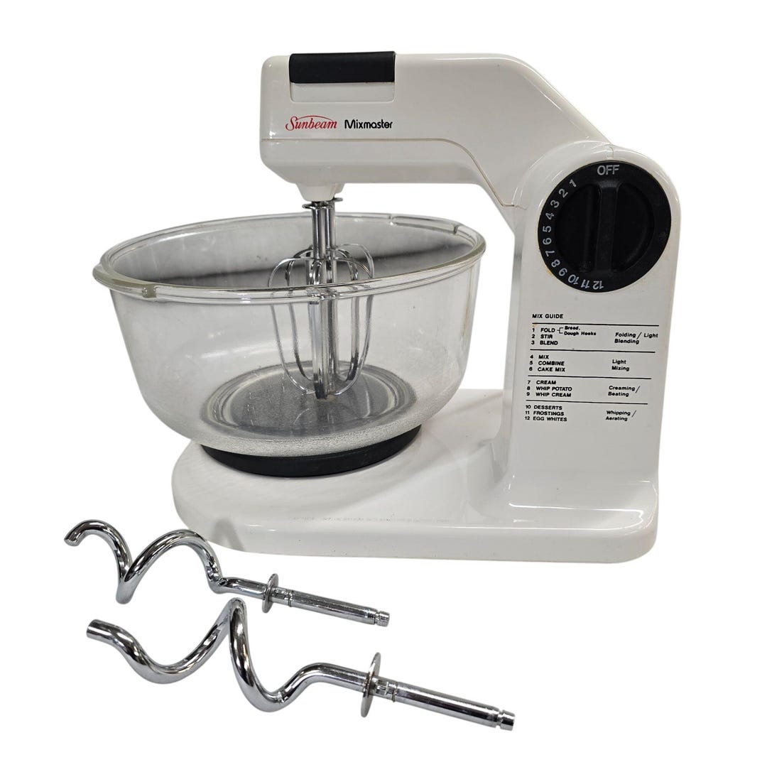 Sunbeam Mixmaster Stand Mixer White - Etsy