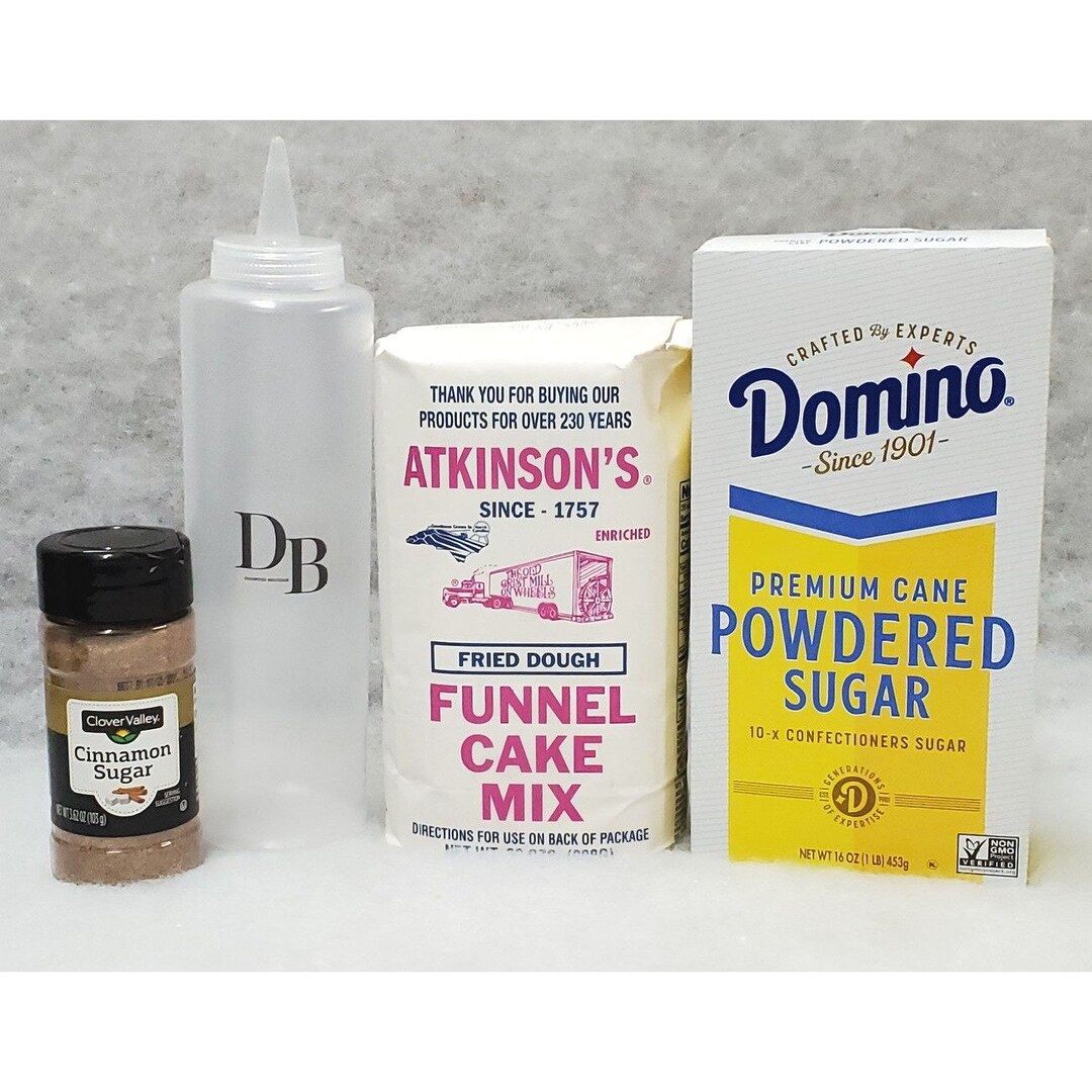 County Fair Atkinson's Funnel Cake Fried Dough Kit - Etsy