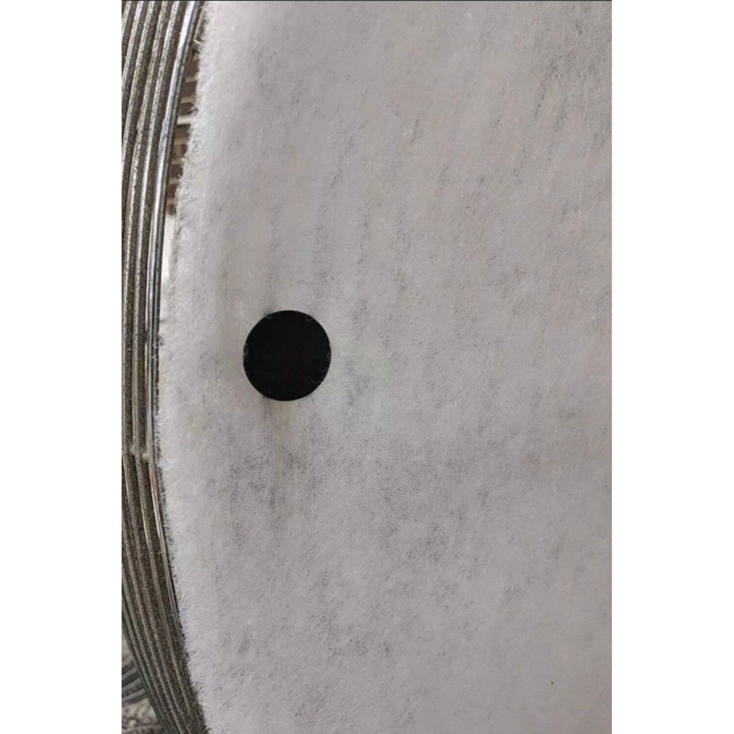 2 Pack of 30" Round Fan Filters With 12 Retainer Clips - Etsy
