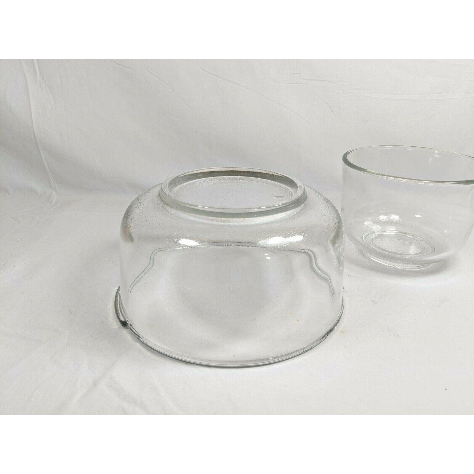 Sunbeam Mixmaster Stand Mixer Large & Small Bowl Set Clear - Etsy