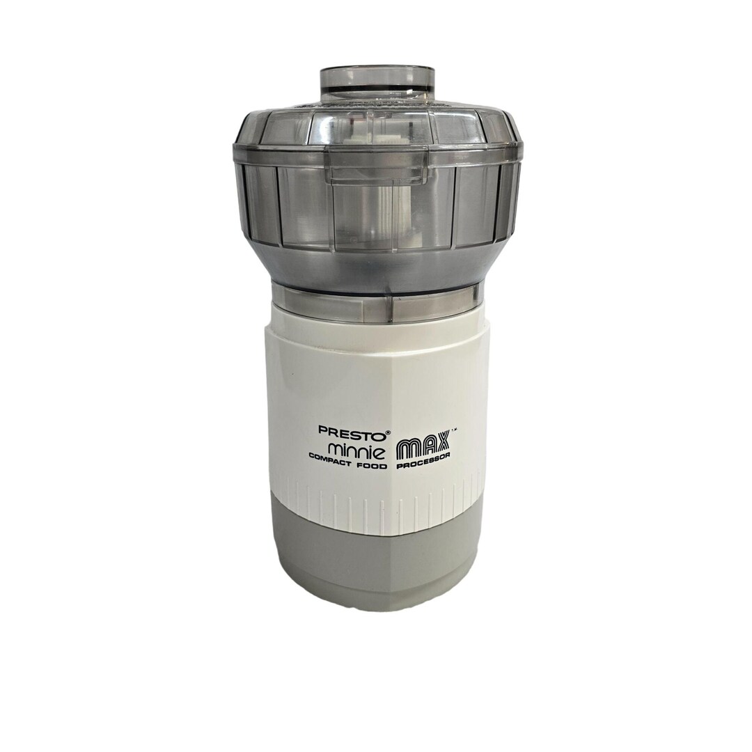 Presto Minnie Max Food Processor Compact Vintage - Etsy