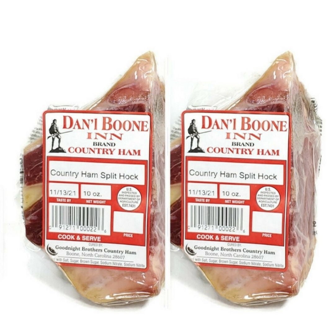 Dan'l Boone Inn Brand Country Split Ham Hocks 2-10 Oz. Packs - Etsy