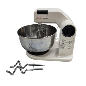 Sunbeam Mixmaster Stand Mixer White Stainless Large Bowl - Etsy