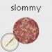 Slommy Cross Stitch Pattern / Funny Subversive Needlepoint / - Etsy