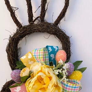 Twig Bunny Wreath, Easter Bunny Wreath, Bunny Shape Wreath - Etsy