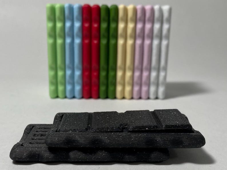 Fidget Slideswitch: Black Core / Black Shell Transforming Magnetic ...