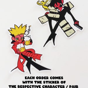 Trigun Maximum : Vash , Wolfwood & Knives Acrylic Keychain - Etsy