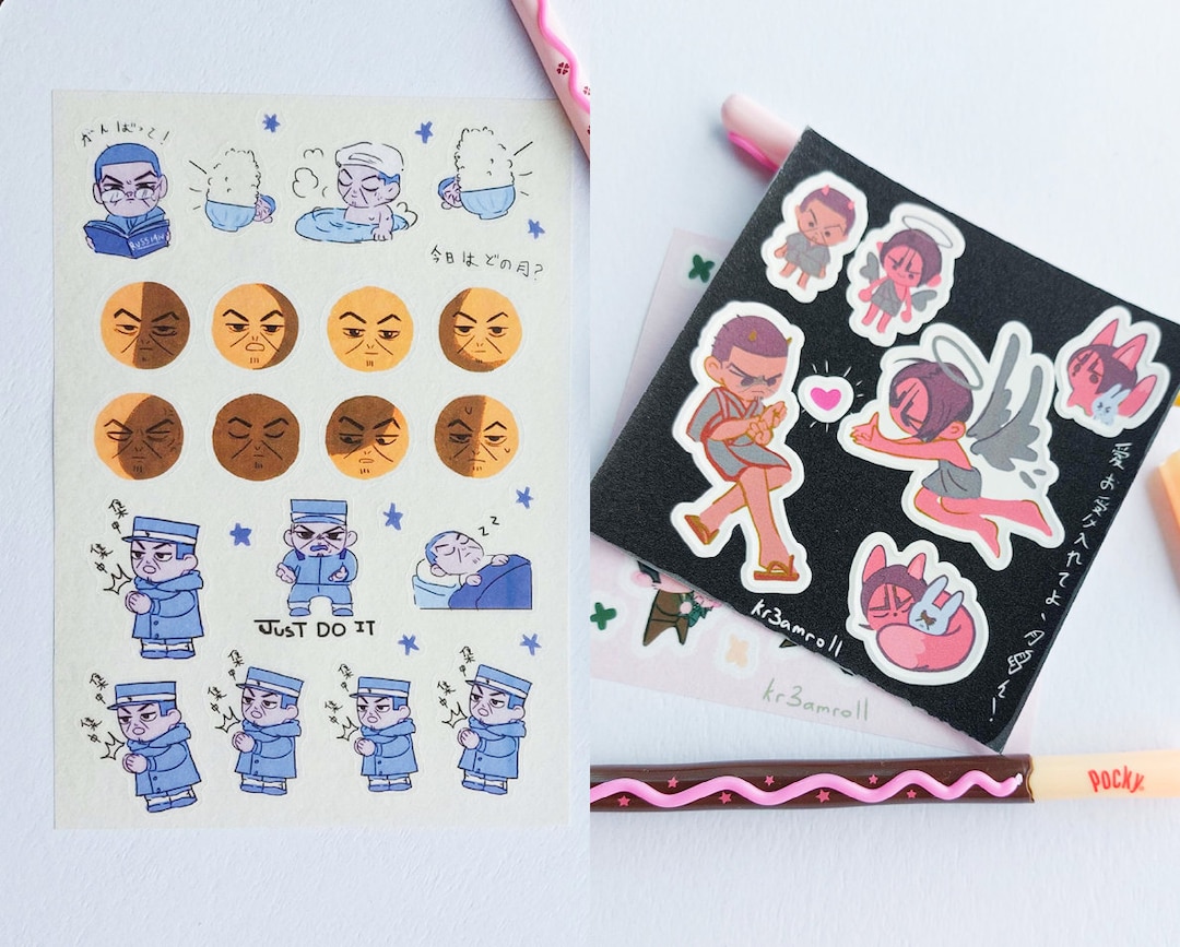 Tsukishima Koito Golden Kamui Sticker - Etsy
