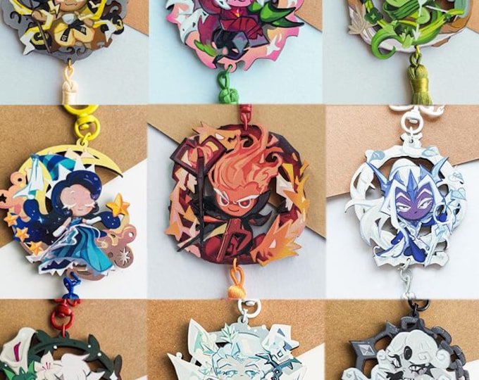 Biscuit Running : Ancient Legendary Dragon Wooden Charm - Etsy