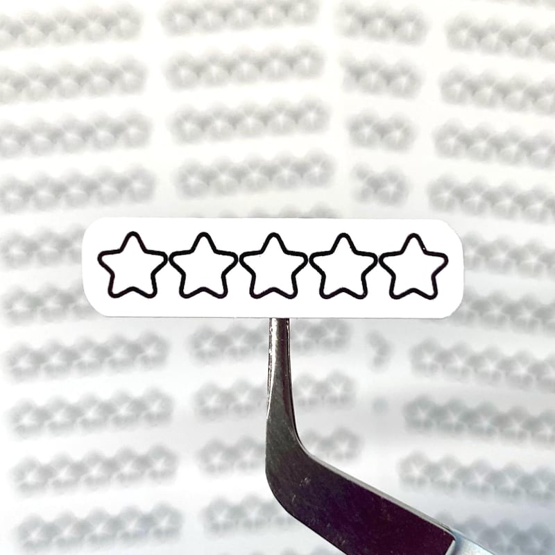 Mini Book Rating Stickers - Etsy