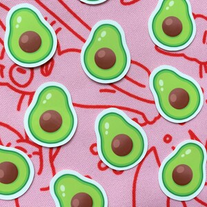 Mini Avocados Sticker Pack | Glossy Avocado Stickers for Laptops and ...