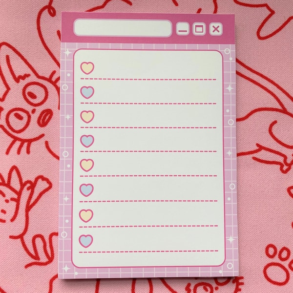 Handmade Notepad - Etsy