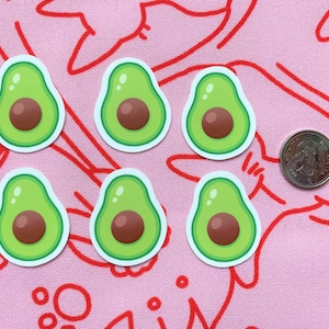 Mini Avocados Sticker Pack | Glossy Avocado Stickers for Laptops and ...