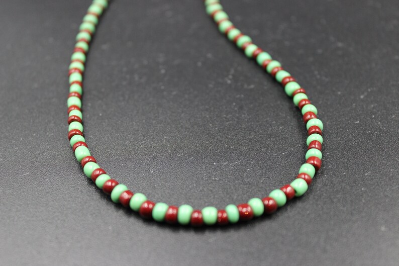 Ide/ileke Ifa Orunmila Beaded Necklace/waist Beads | Green and Brown ...