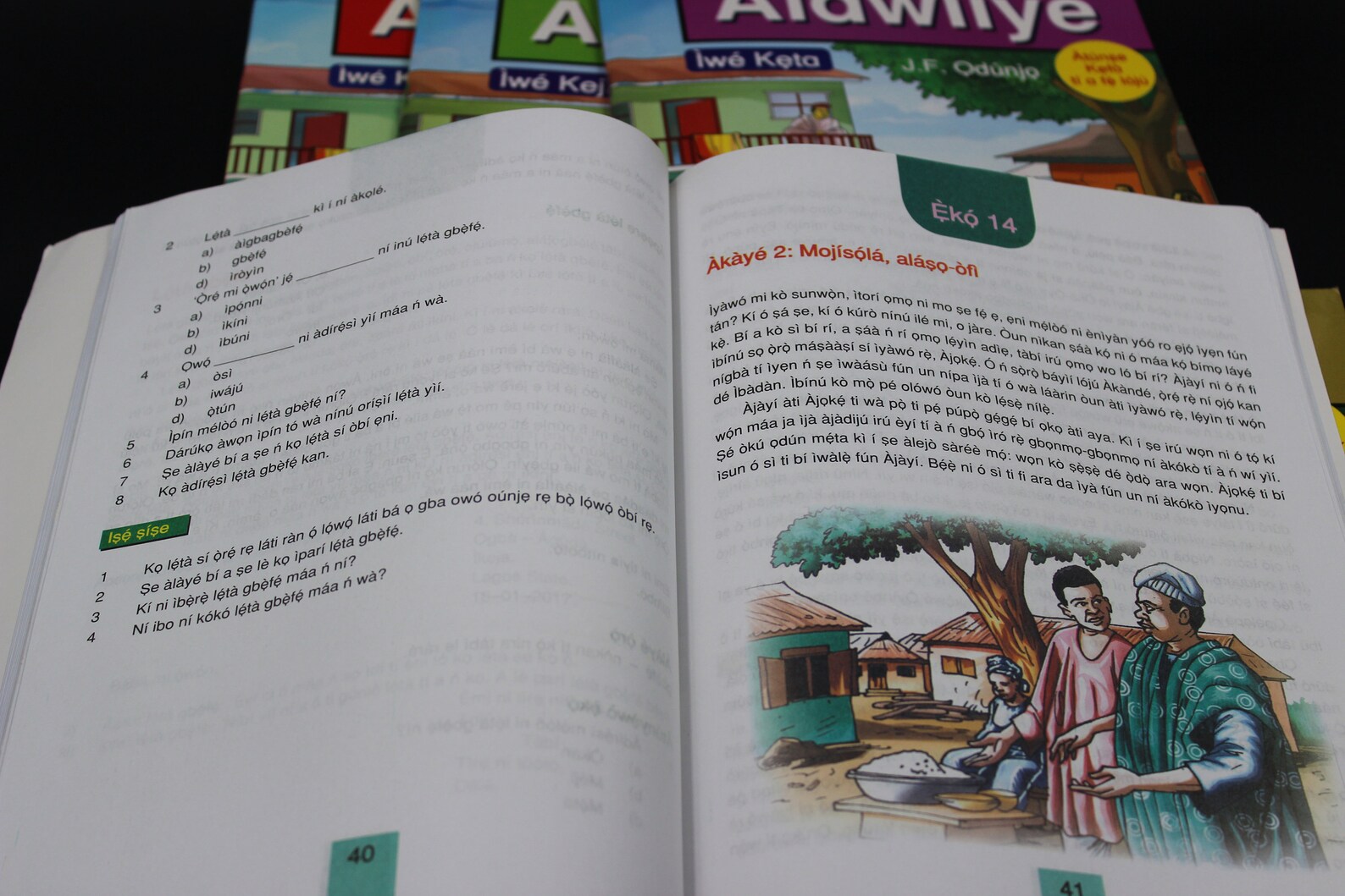 Alawiiye Book Series (A Complete Set of 6 Books) by J. F. Odunjo (with ...