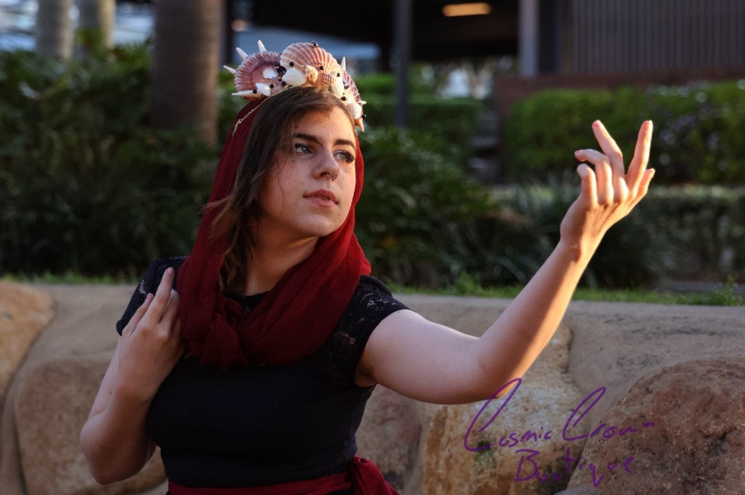 Siren Shell Crown - Etsy
