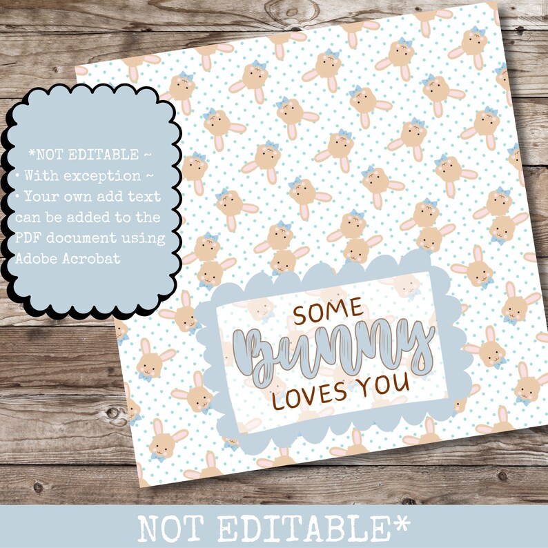 Easter Treat Bag Topper, , Printable Cookie Bag Topper , Digital Goodie ...