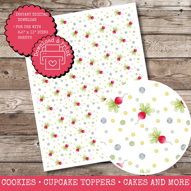 Easter Edible Icing Digital Download, Printable Icing Sheet File ...