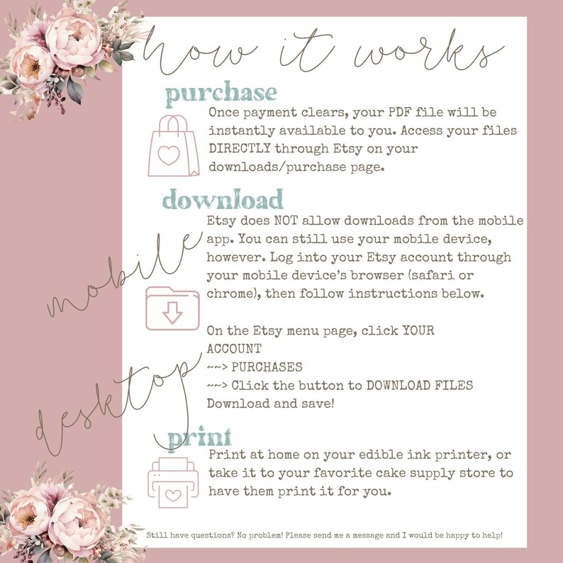 Easter Edible Icing Digital Download, Printable Icing Sheet File ...