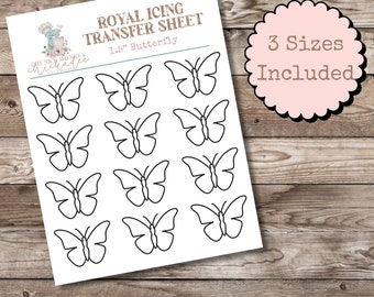 Butterfly Transfer Sheet - Etsy