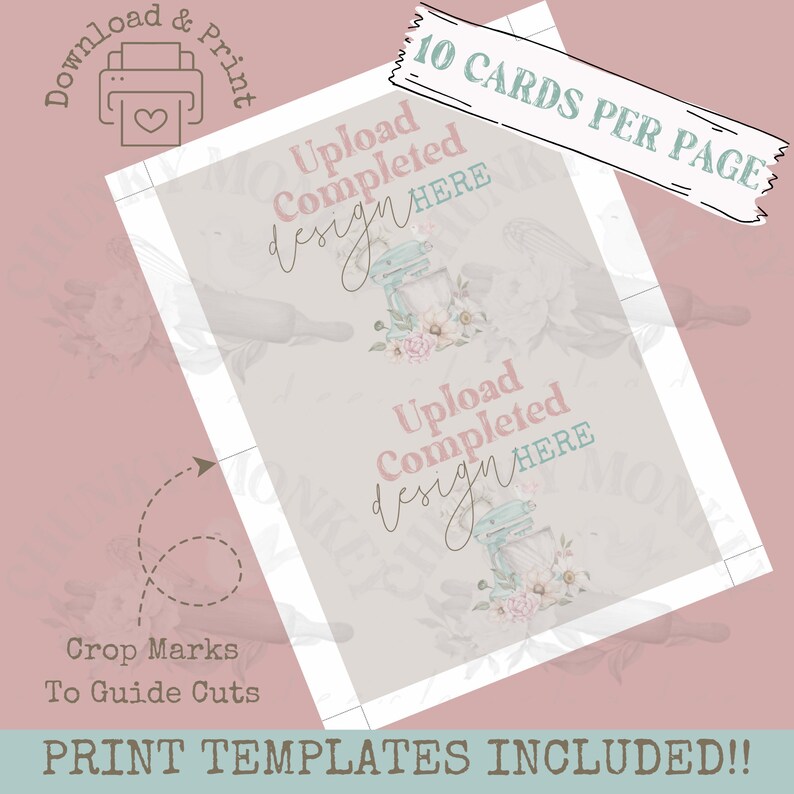 CANVA Editable Valentine Cookie Card, Cookie Card, Printable Cookie ...