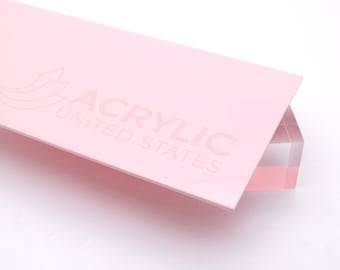 Acrylic Sheet 1/8 Pink Mirror 1450 Plexiglass Plastic Acrylic Sheet DIY ...