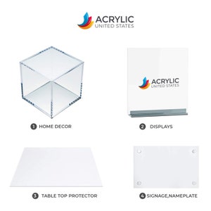 Acrylic Sheet 1/8" Light Blue Transparent #2069 - Plexiglass Plastic ...