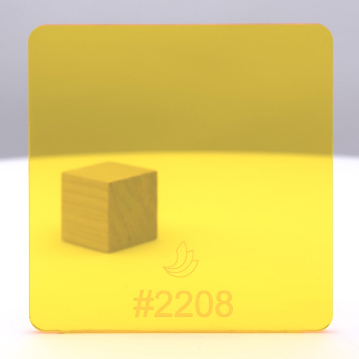 Acrylic Sheet 1/8" Yellow Transparent #2208 - Plexiglass Plastic ...