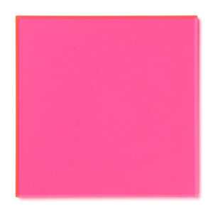 Acrylic Sheet 1/8 Pink Fluorescent 9095 Plexiglass - Etsy
