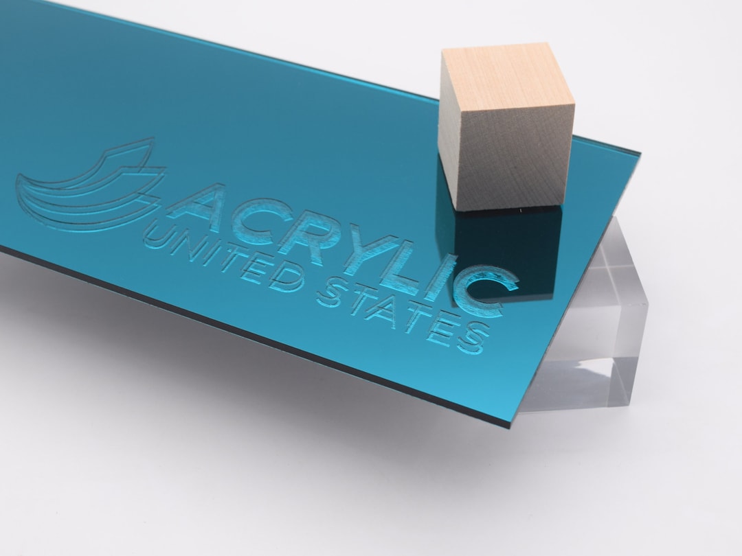 Acrylic Sheet 1/8" Teal Mirror #2120 - Plexiglass Plastic Acrylic Sheet ...
