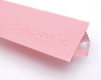 Acrylic Sheet 1/8 Pink Fluorescent 9095 Plexiglass Plastic Acrylic ...
