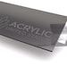 Acrylic Sheet 1/8" Dark Gray Transparent #2074 - Plexiglass Plastic ...