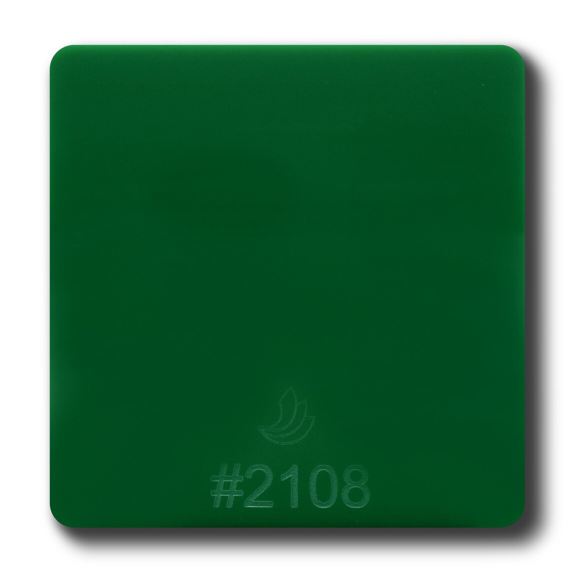 Acrylic Sheet 1/8" Green Opaque #2108 - Plexiglass Plastic Acrylic ...
