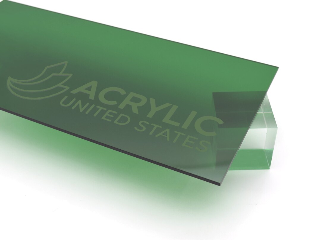 Acrylic Sheet 1/8" Green Transparent #2092 - Plexiglass Plastic Acrylic ...